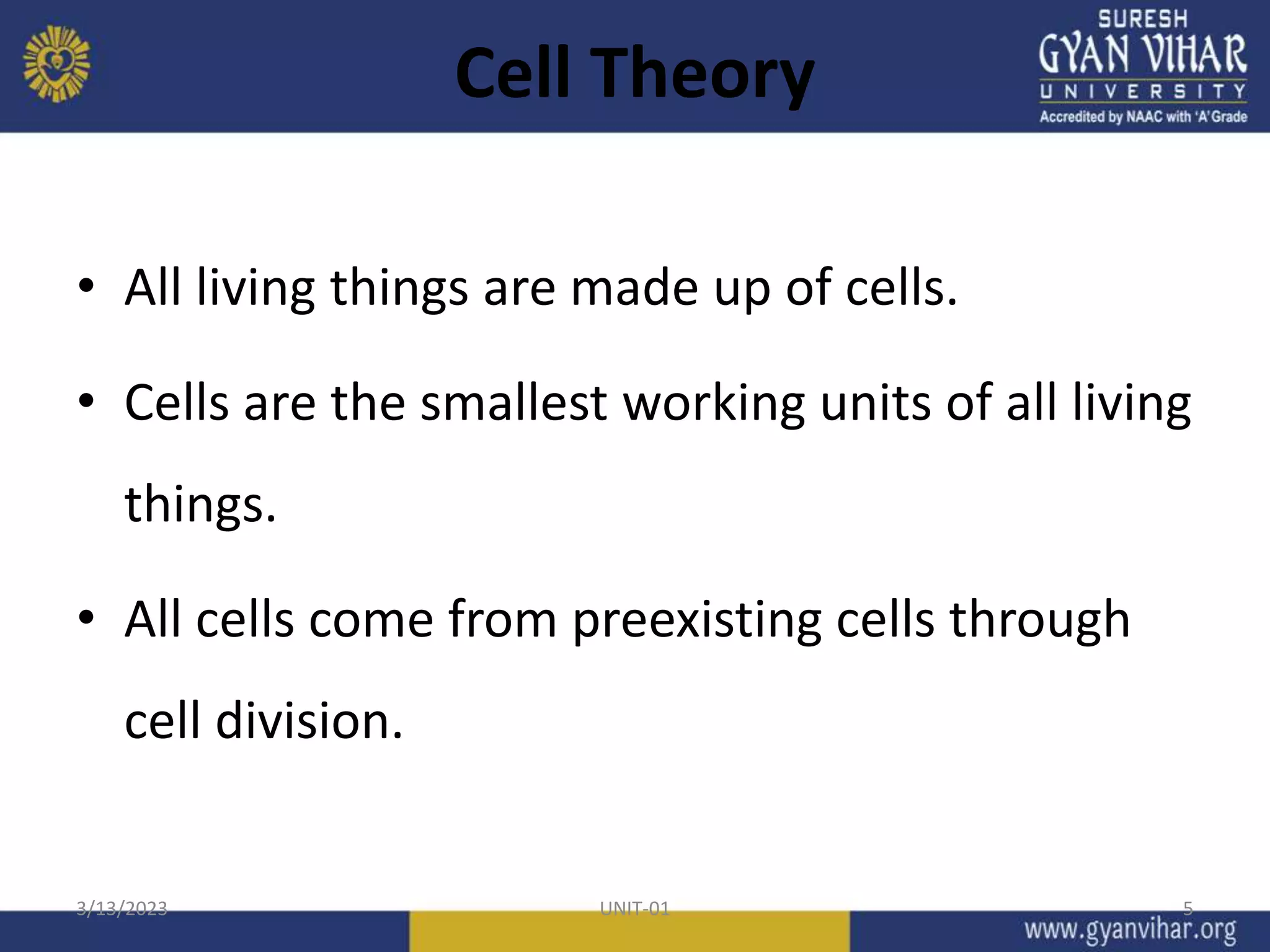 4. Cell Structure.pptx | Biological Sciences | Science