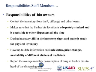 4. Service Organization, Staffing and Dispensing Flow.pptx