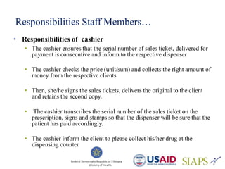 4. Service Organization, Staffing and Dispensing Flow.pptx