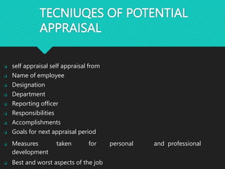 4.2 Potential Appraisel.pptx