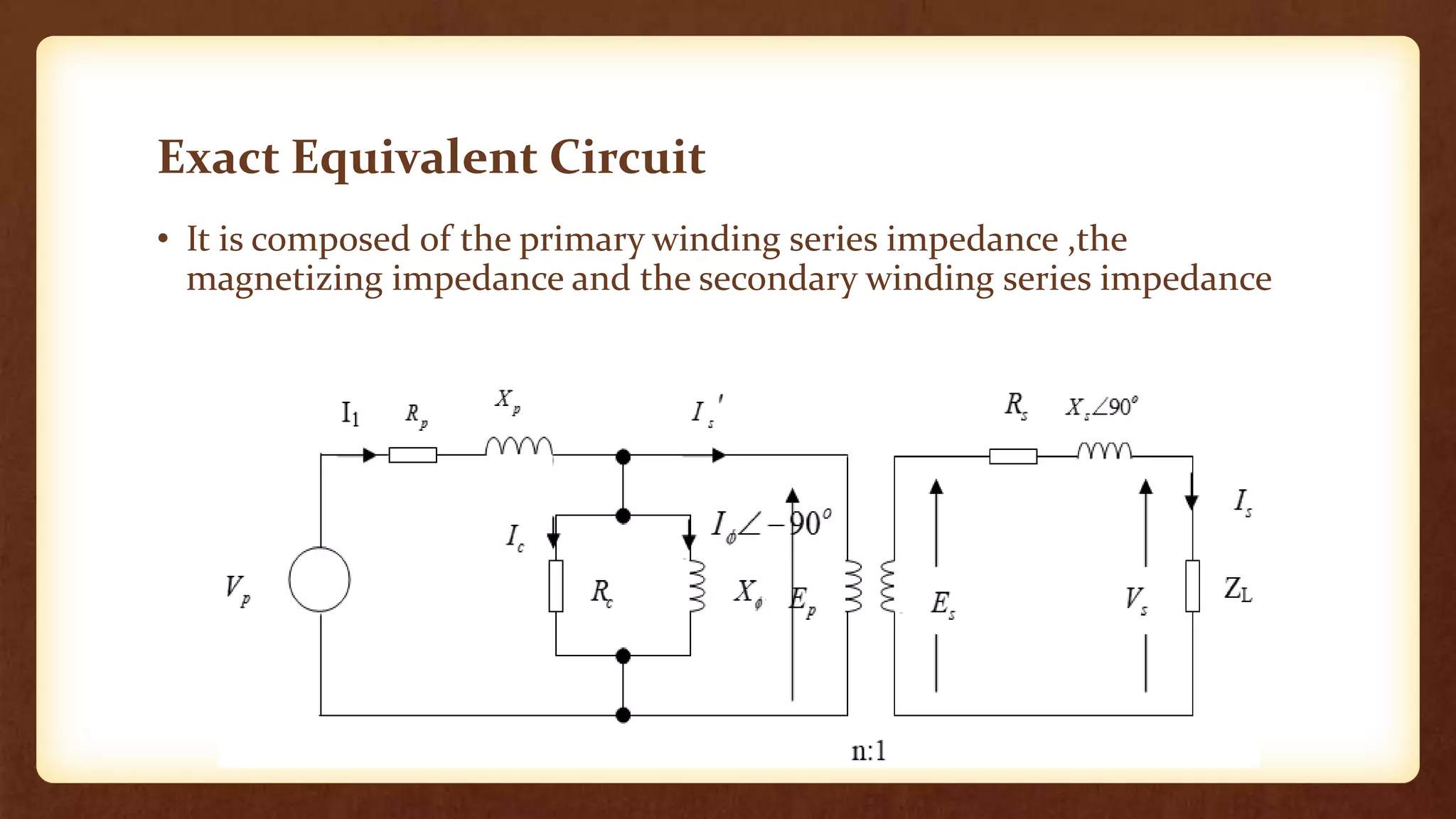 4 Transformer Equivalence Circuitpptx Computer Networking Computing