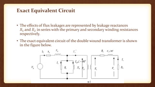 4. Transformer equivalence circuit.pptx