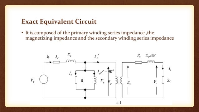 4. Transformer equivalence circuit.pptx | Computer Networking | Computing