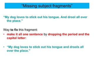 4. Fragments new.ppt