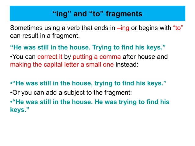4. Fragments new.ppt