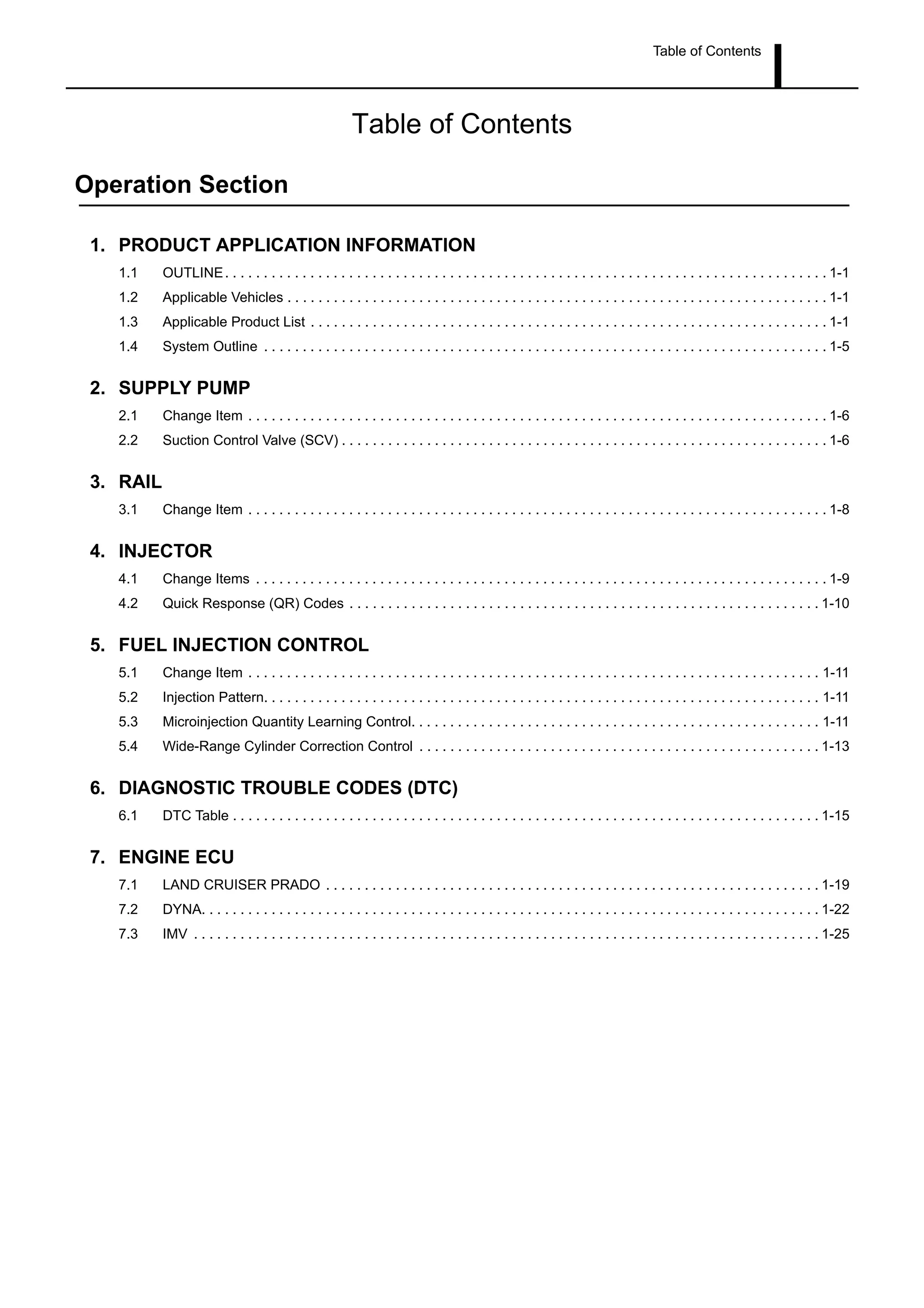 DENSO (CRS) TOYOTA 1KD/2KD ENGINE COMMON RAIL SYSTEM (CRS) | PDF