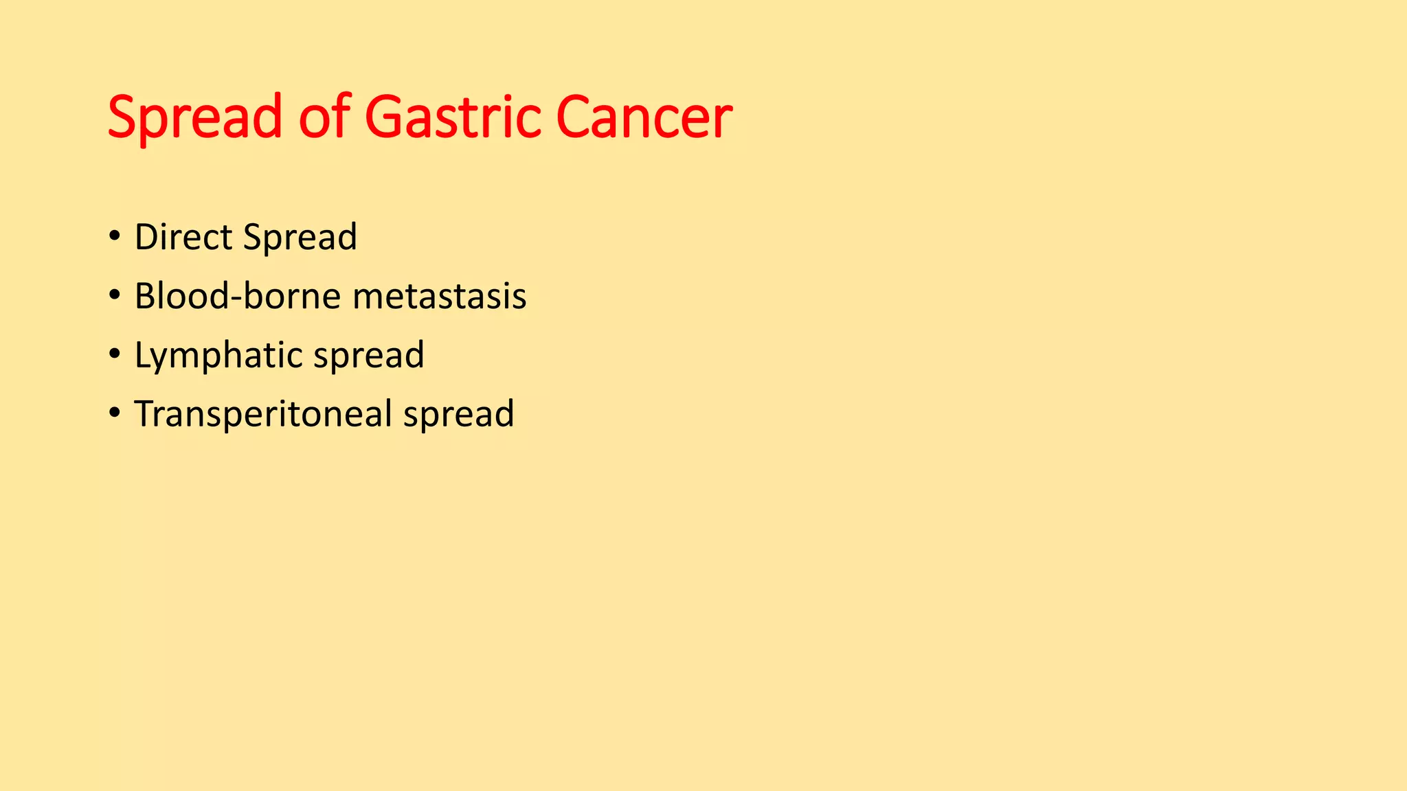 4. Gastric Cancer | PPTX