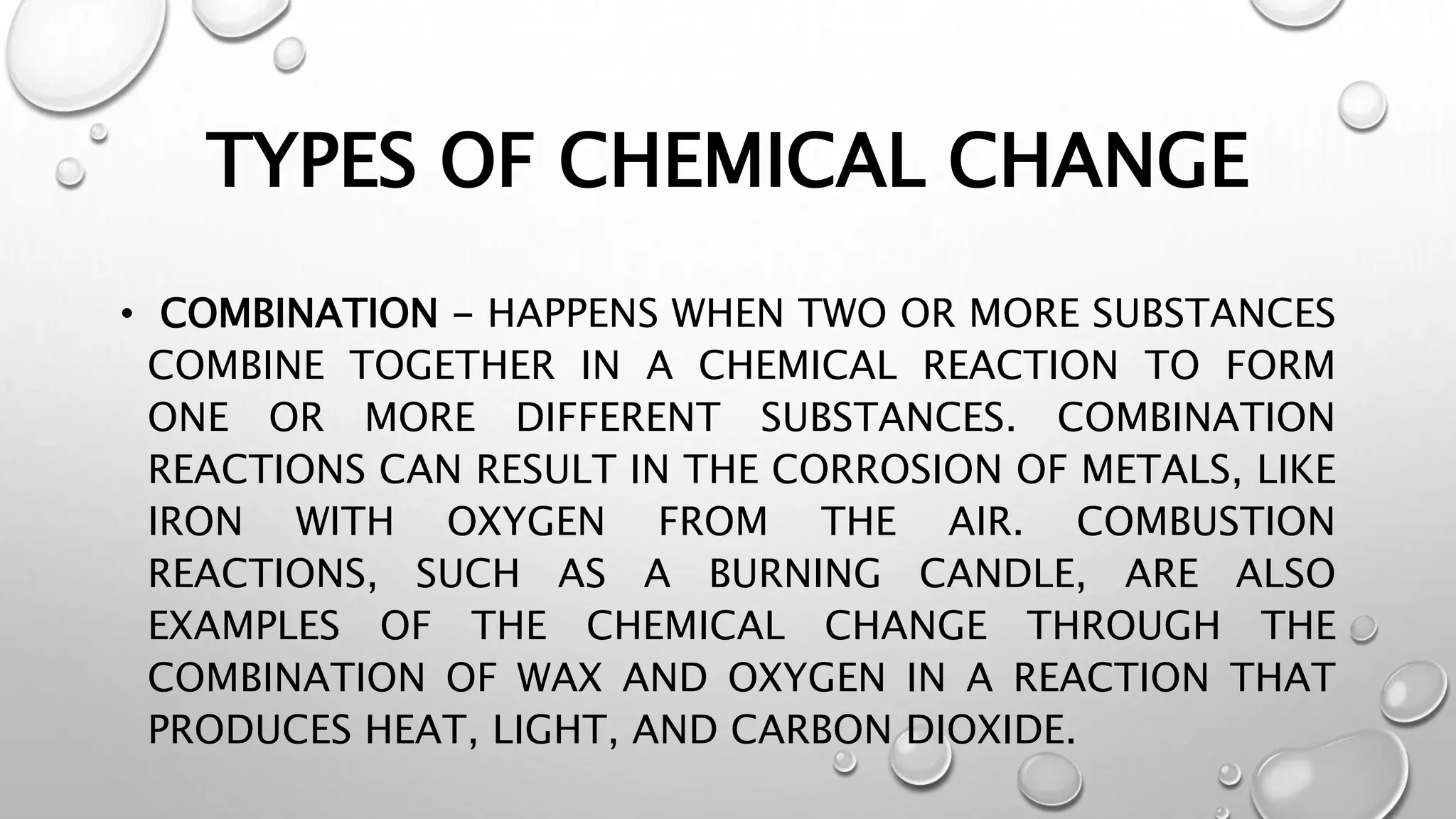 chemical reaction | PPTX