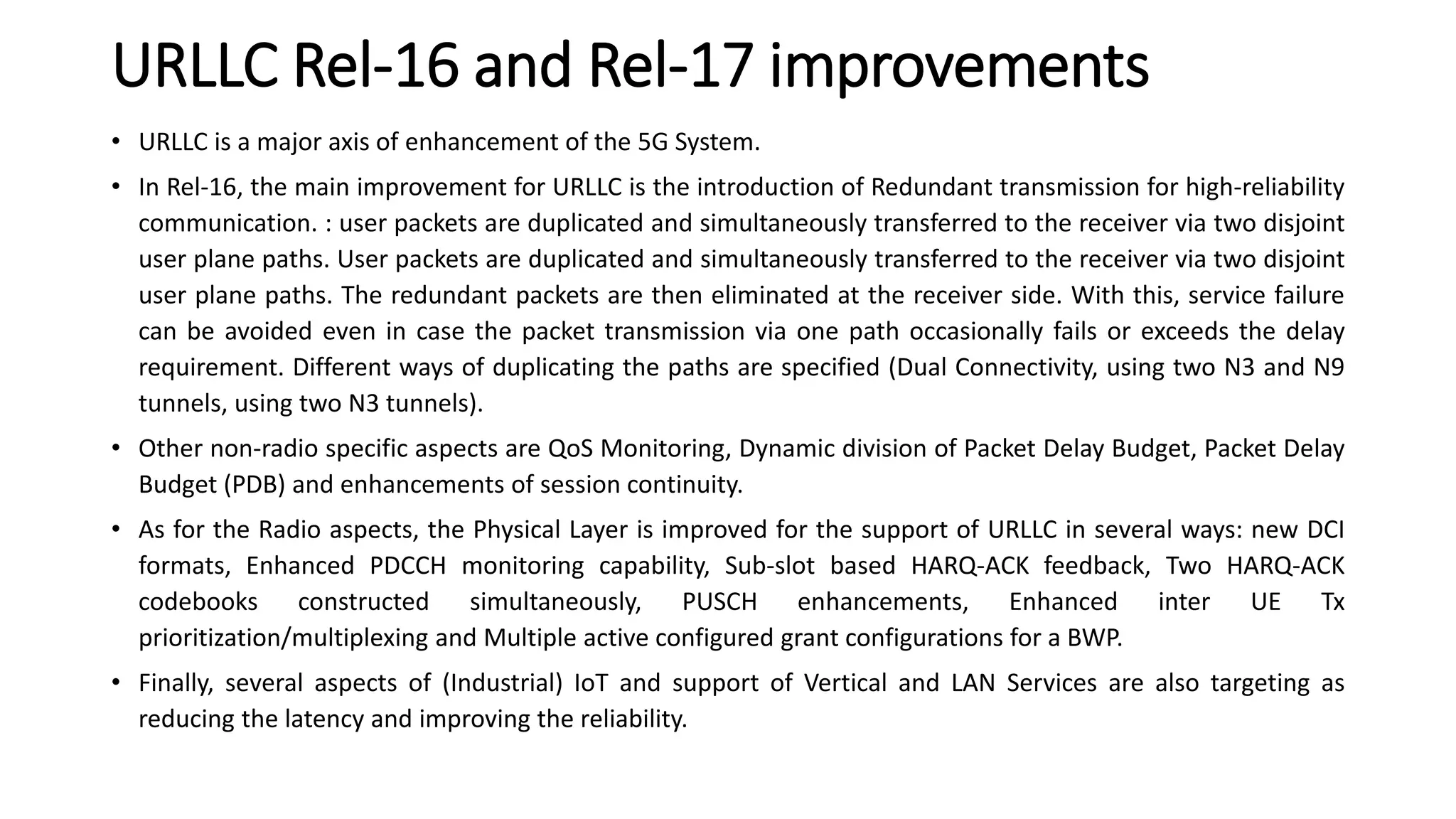 4. Ultra Reliable and Low Latency Communications.pptx