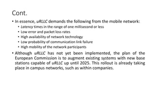 4. Ultra Reliable and Low Latency Communications.pptx