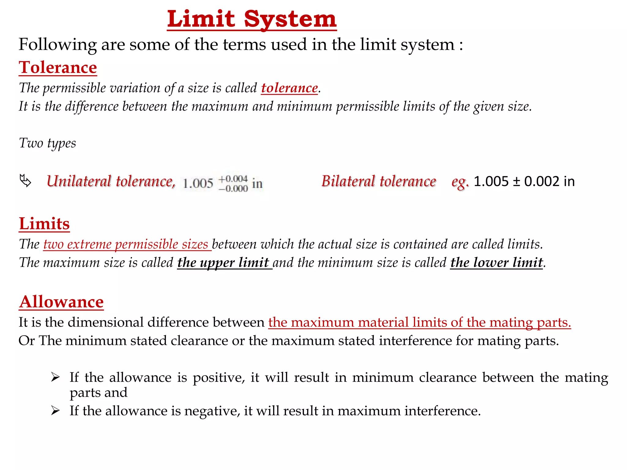 4. Limits ,Tolerance and Fits.pptx