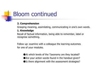 4. planning teaching constructive alignment.ppt
