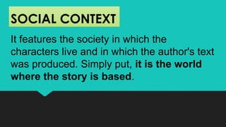 Context and Meaning of the Text in English | PPTX