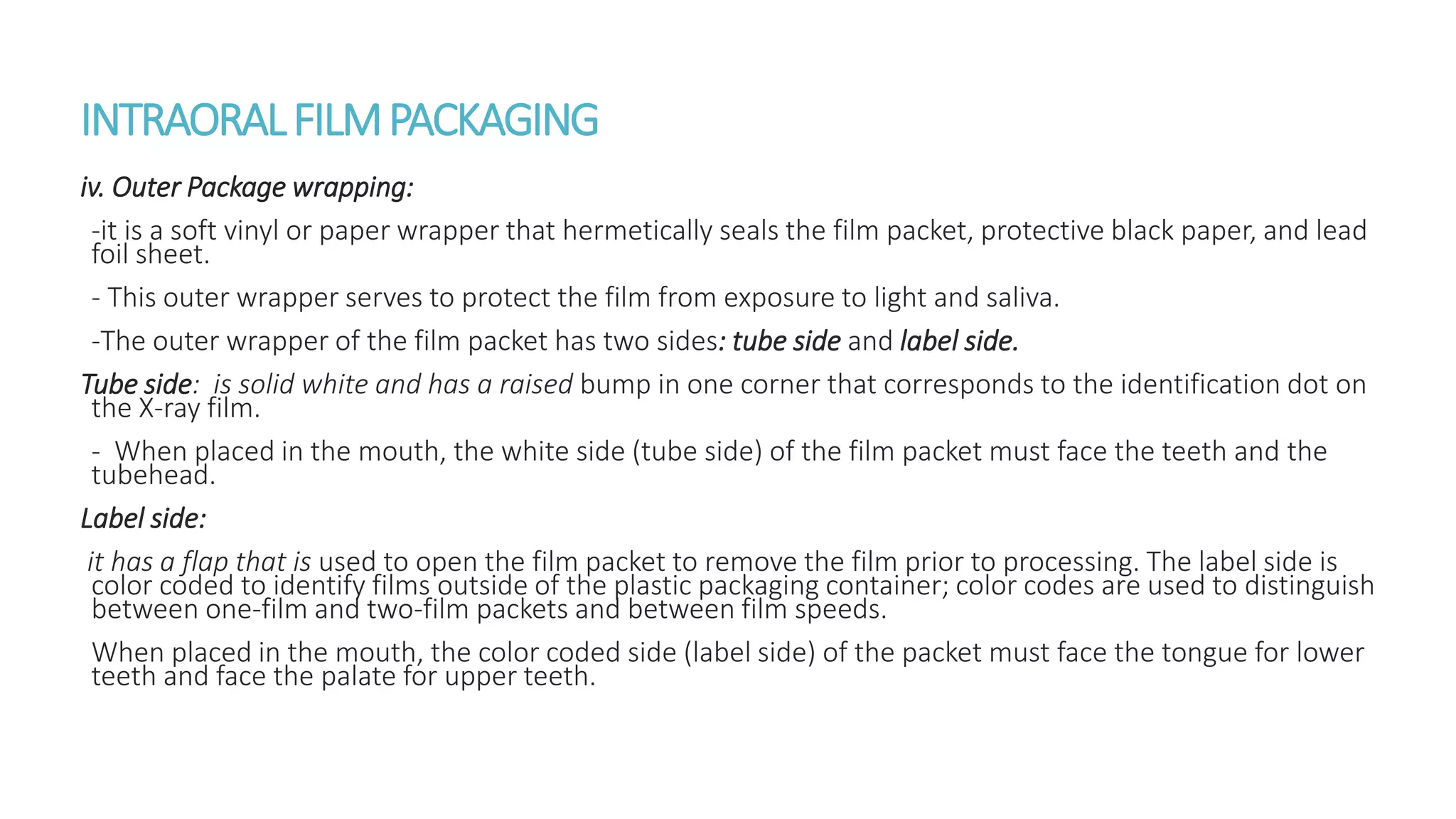 4. Dental X-Ray Film And Film Processing.pptx