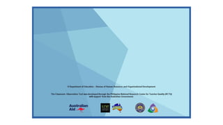 4. Classroom Observation Tool (COT).pptx