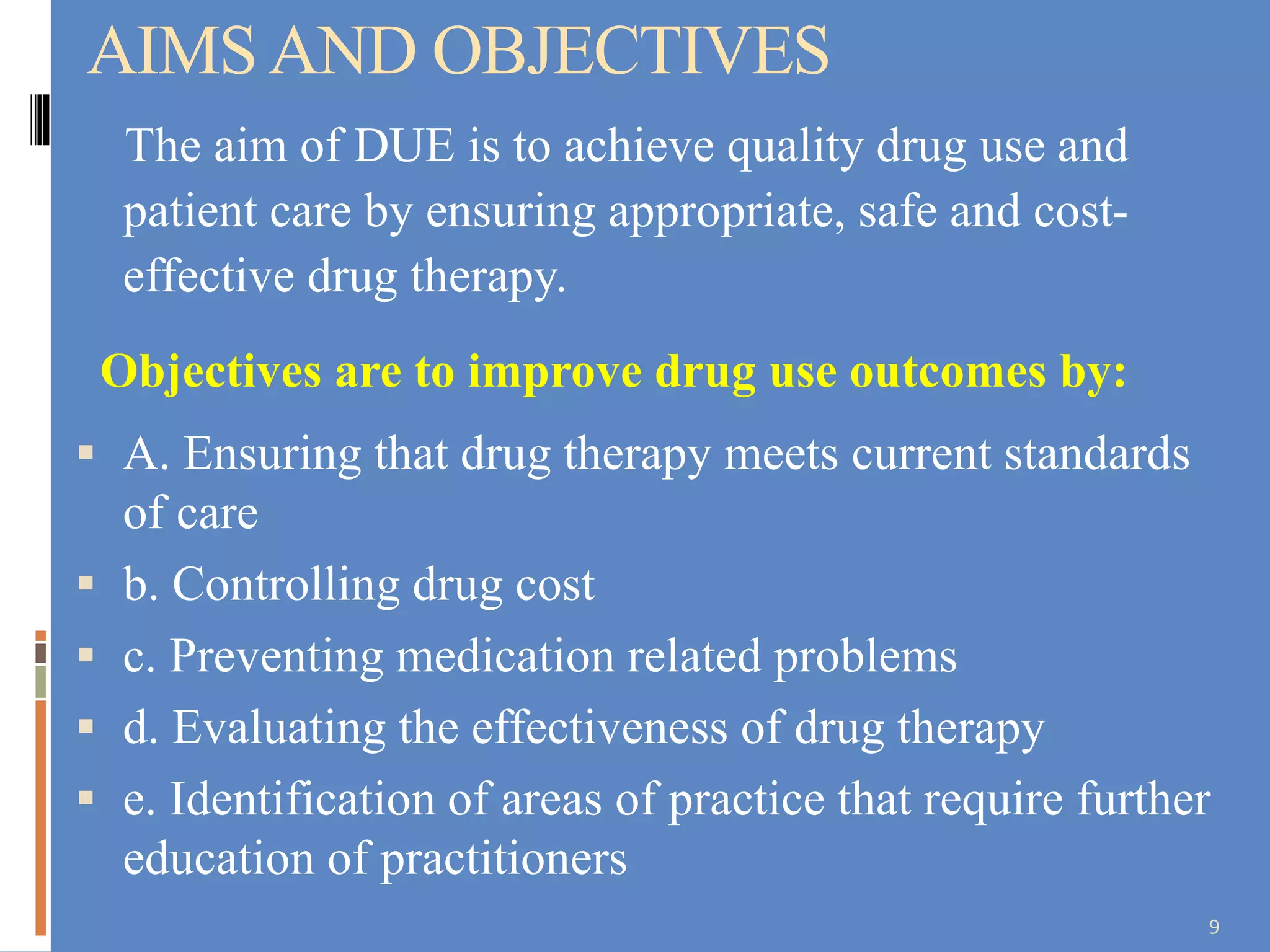 Drug utilisation review | PPTX
