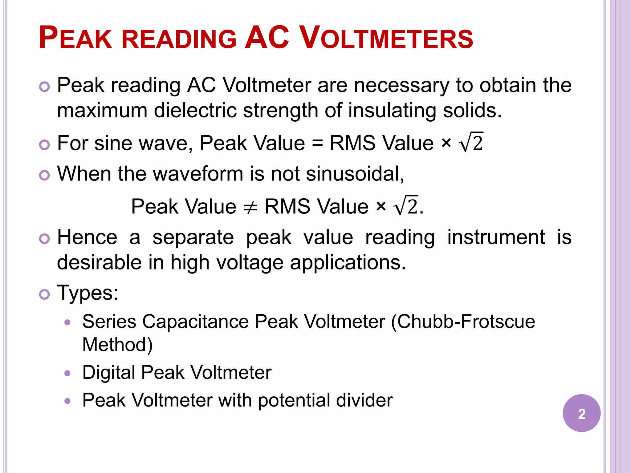Peak reading AC voltmeters.pptx