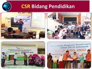CSR Bidang Pendidikan, Kesehatan, Pemberdayaan Ekonomi, dan Pelestarian ...