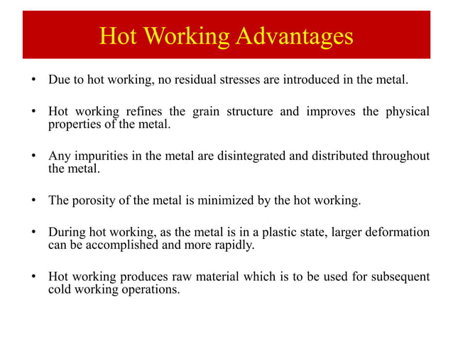 Hot Working and Cold working Operation.pptx