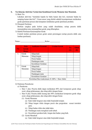 4. Pola Gerak Dasar NonLokomotor_Fase B_Kelas 4.docx