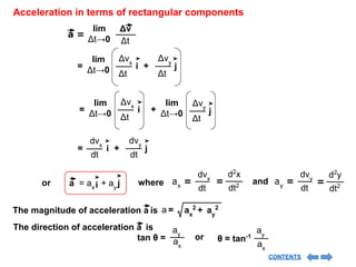 4. Motion in a Plane 1.pptx.pdf | Physics | Science