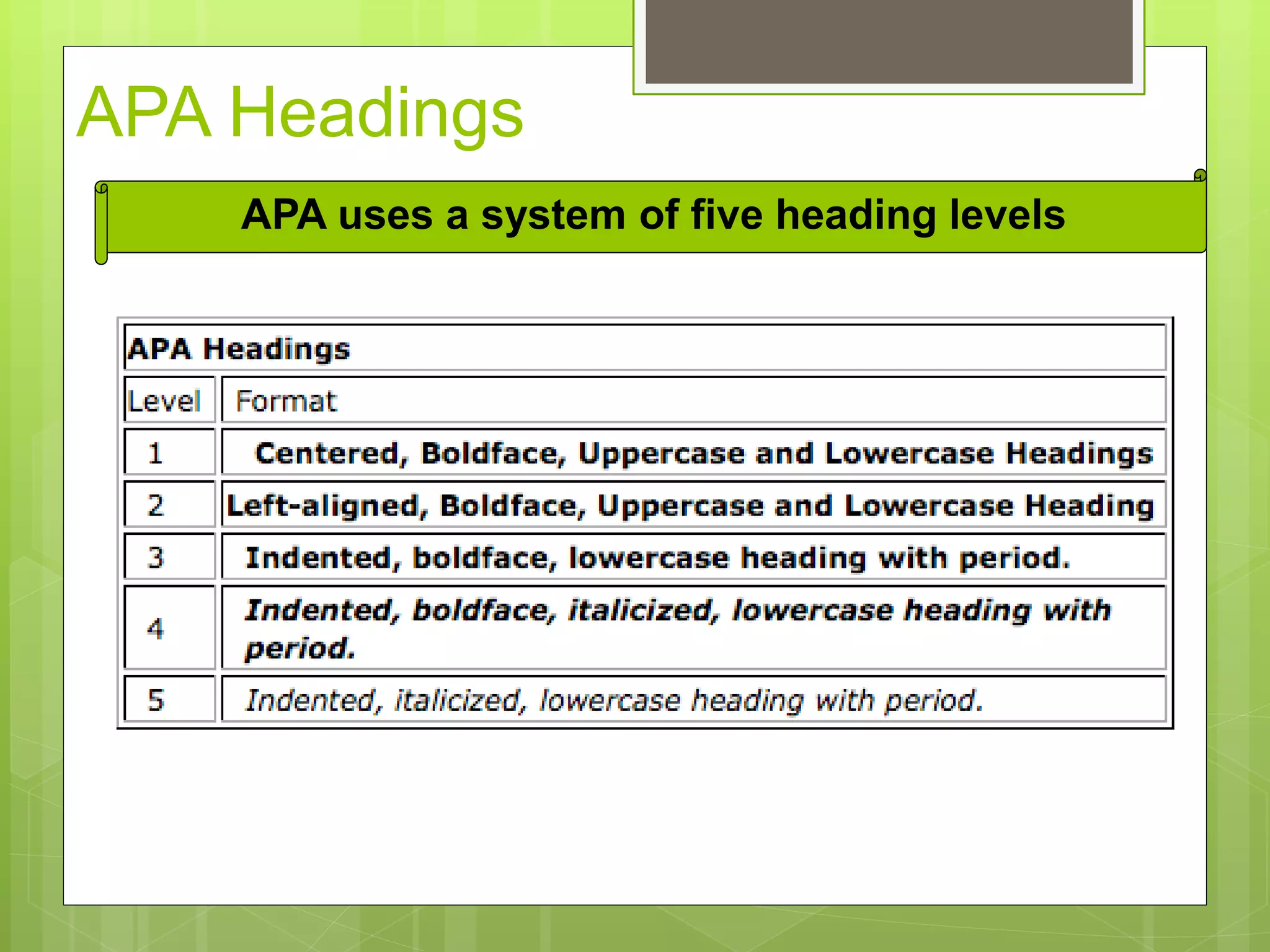 4.2 APA 6th Edition Formatting and Style Guide.ppt