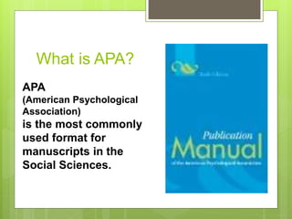 4.2 APA 6th Edition Formatting and Style Guide.ppt