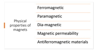 4.TYPES OF MAGNETS-1.pptx