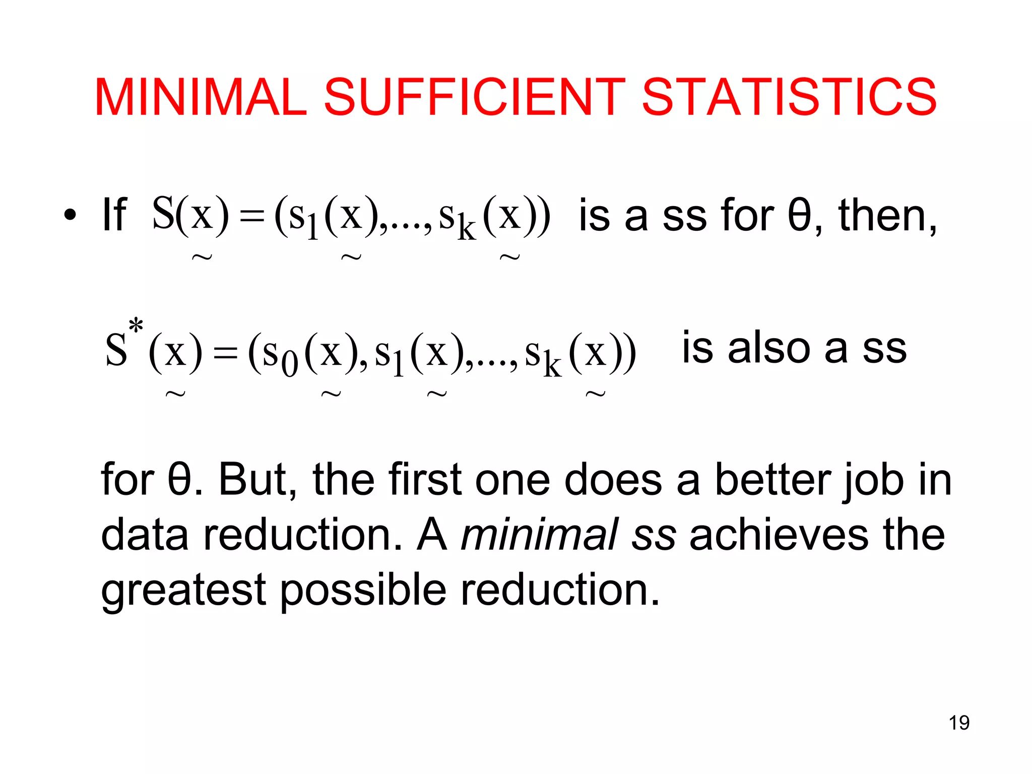SOME PROPERTIES OF ESTIMATORS - 552.ppt