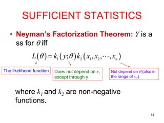 SOME PROPERTIES OF ESTIMATORS - 552.ppt