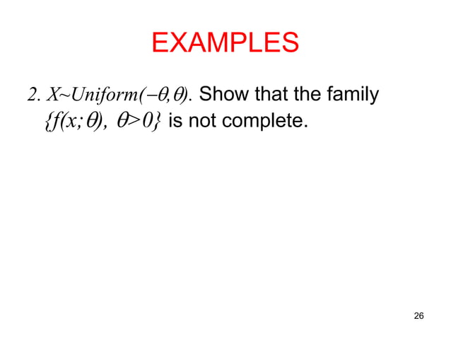 SOME PROPERTIES OF ESTIMATORS - 552.ppt | Programming Languages | Computing