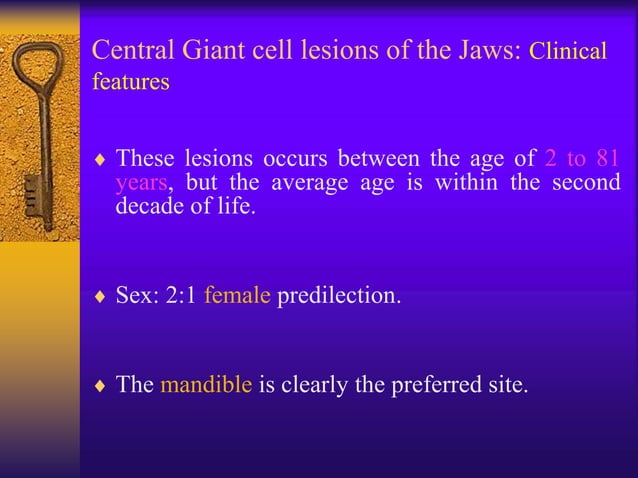 Giant Cell Lesions | PPT | Bone and Joint Conditions | Diseases and ...