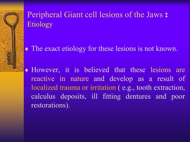 Giant Cell Lesions | PPT | Bone and Joint Conditions | Diseases and ...