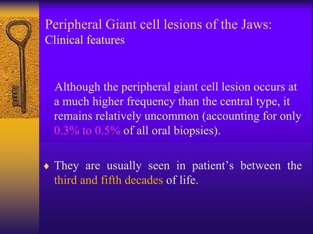 Giant Cell Lesions | PPT | Bone and Joint Conditions | Diseases and ...
