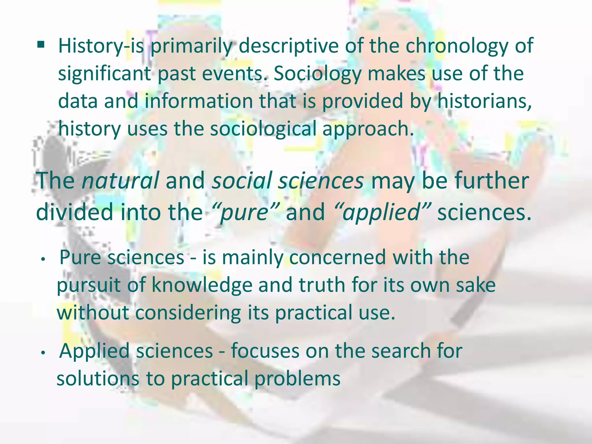 4. The seven areas of sociology.pptx