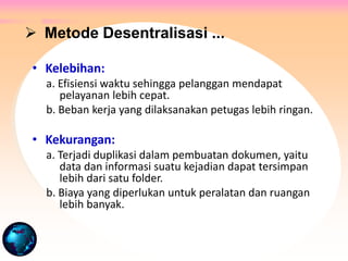 Sistem Korespondensi & Pengarsipan (Manajemen Arsip Dinamis). | PPTX