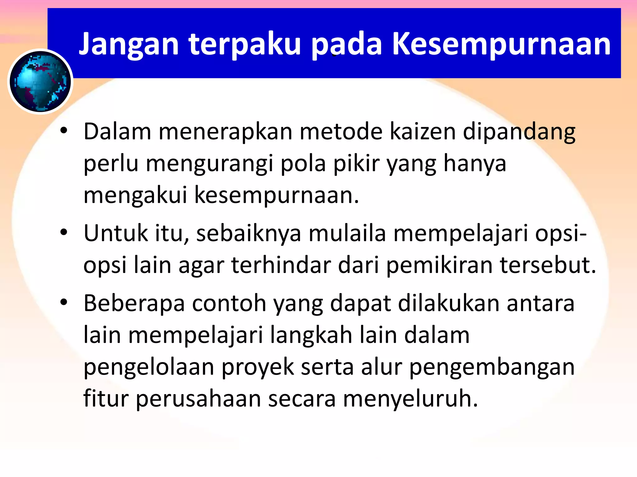 Cara Penerapan Metode Kaizen. | PPTX