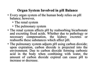 4. Acid base balance (Biochemistry) | PPTX