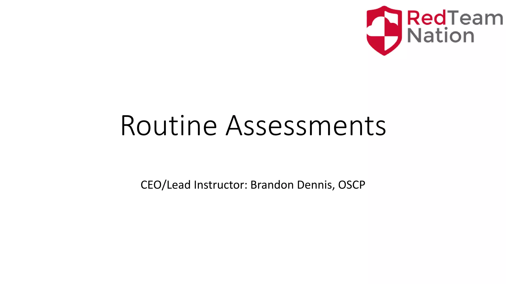 4.1 What Are Routine Assessments.pptx.pptx
