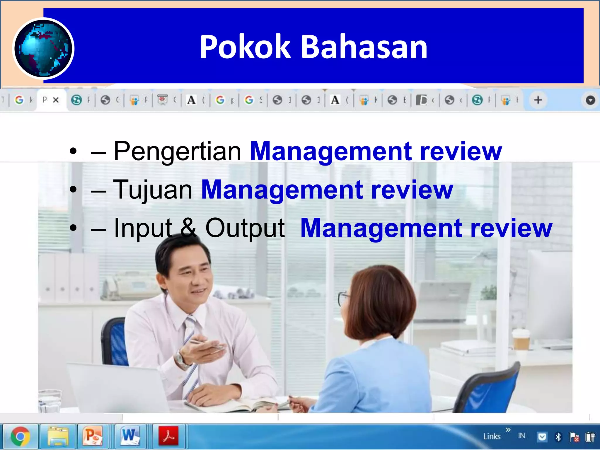 Apa itu Manajemen Review (MANREV) _"Training QC & QA". | PPTX