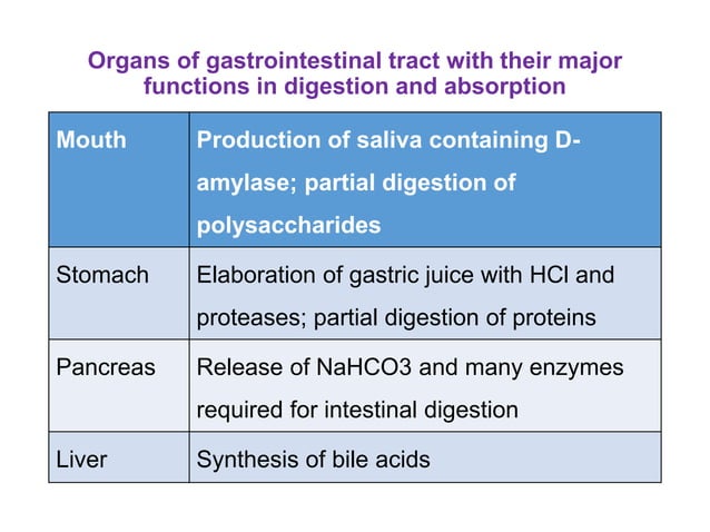 Digestion & absorption of carbohydrate.pptx | Digestive Disorders ...
