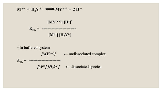 4. Complexometric Titration.ppt | Chemistry | Science