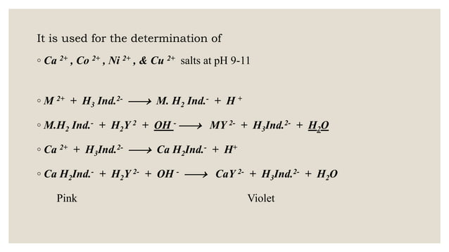 4. Complexometric Titration.ppt | Chemistry | Science