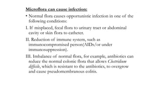 4. Normal Flora and Bacterial Pathogenesis.pptx | Infectious Diseases ...