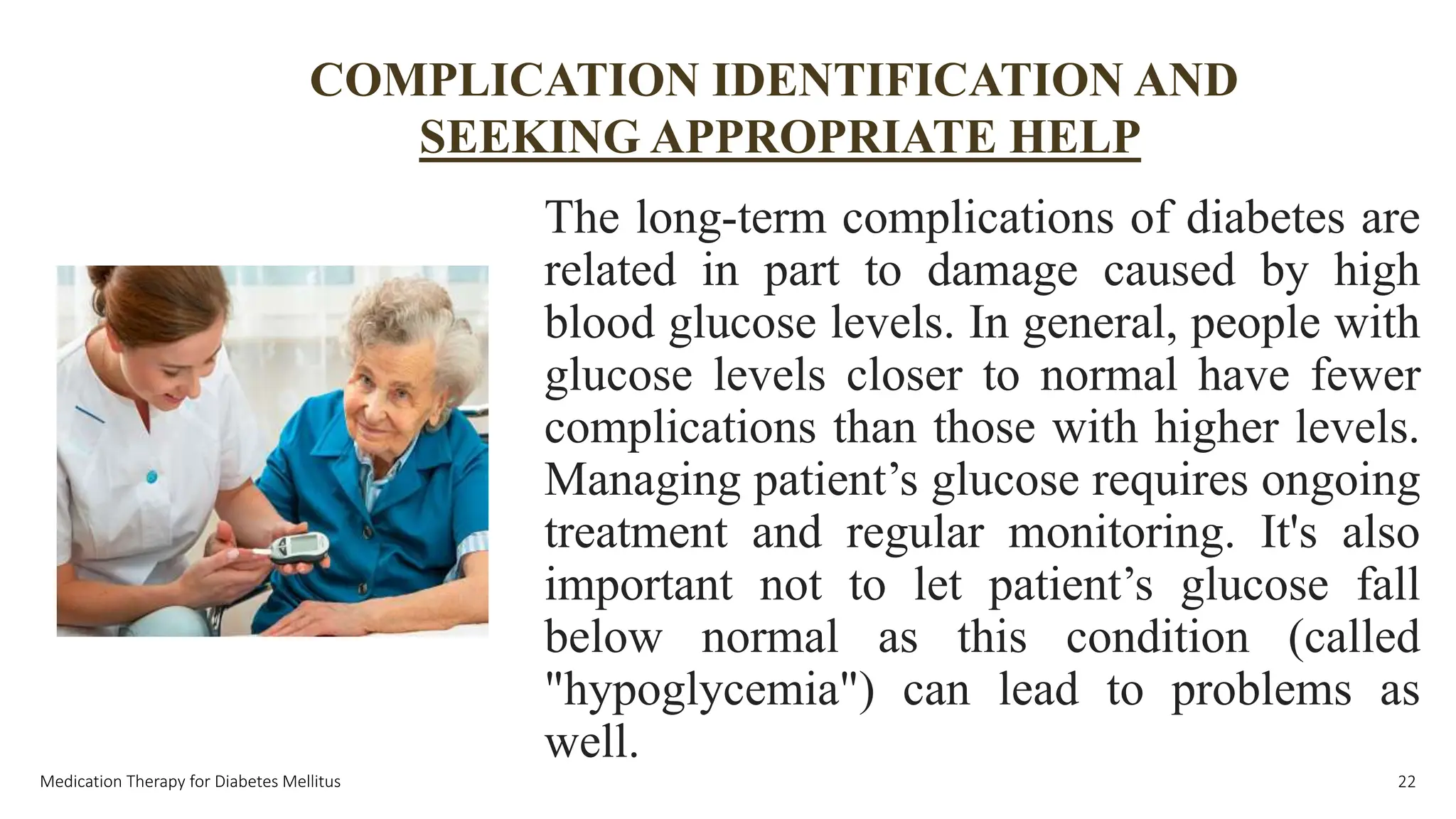 4. Medication therapy for diabetes management.pptx | Physical Therapy ...