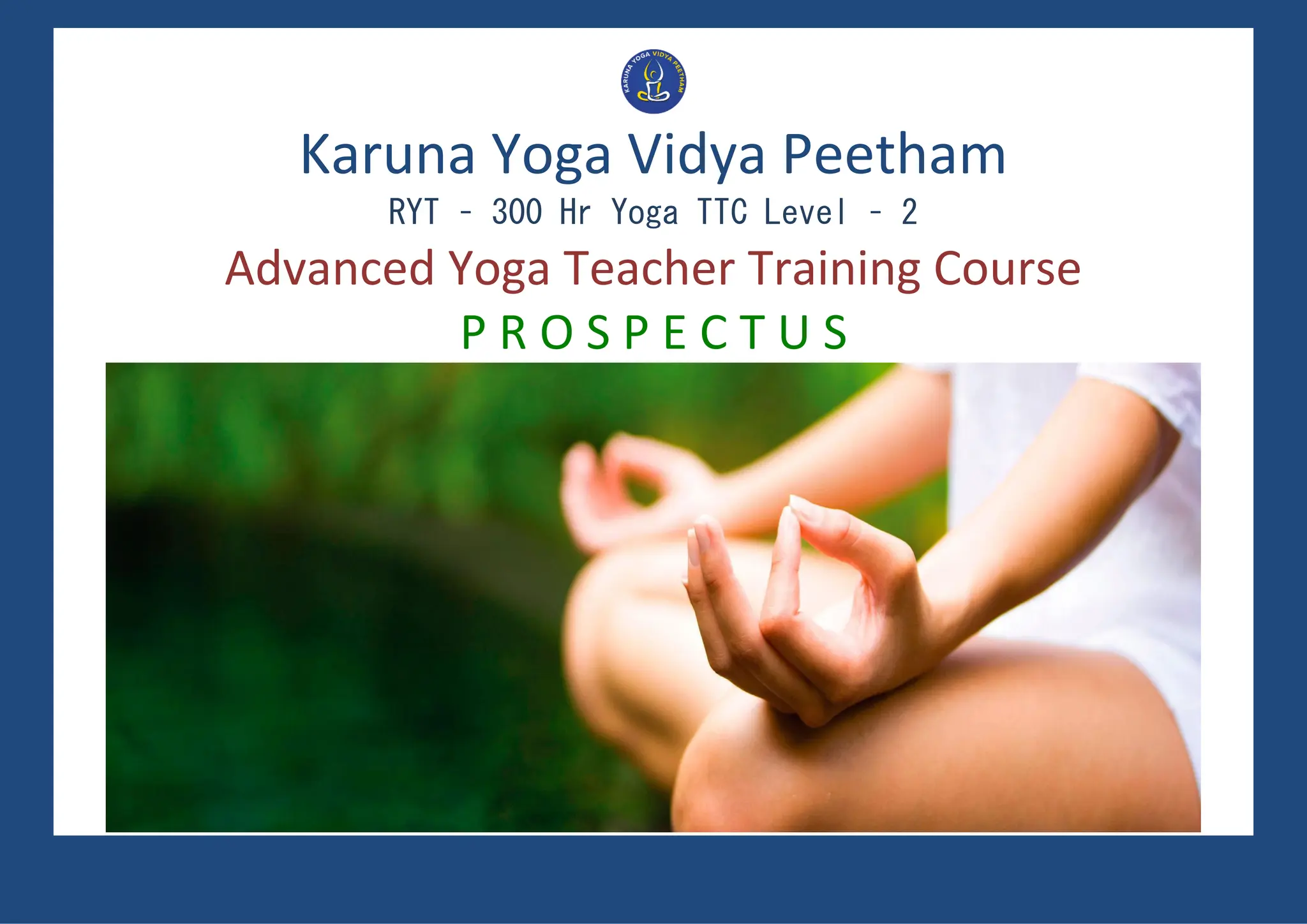 RYT – 300 Hr Yoga TTC Level – 2 | PPT