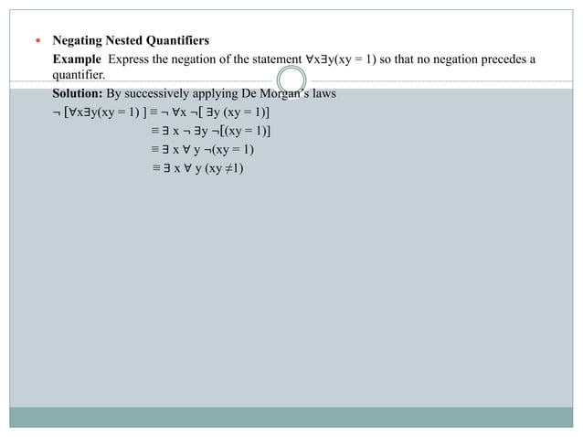 Nested Quantifierspptx