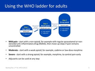 4. WHO analgesic ladder.pptx