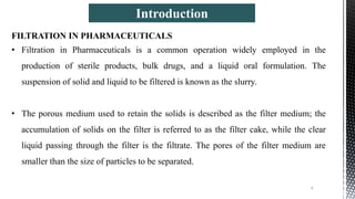 Membrane filtration technology specifically used during processing and ...