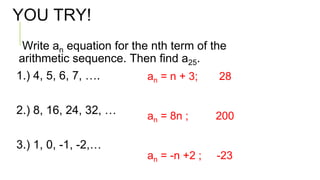 4.6 Part 2 Arithmetic Sequence .pptx
